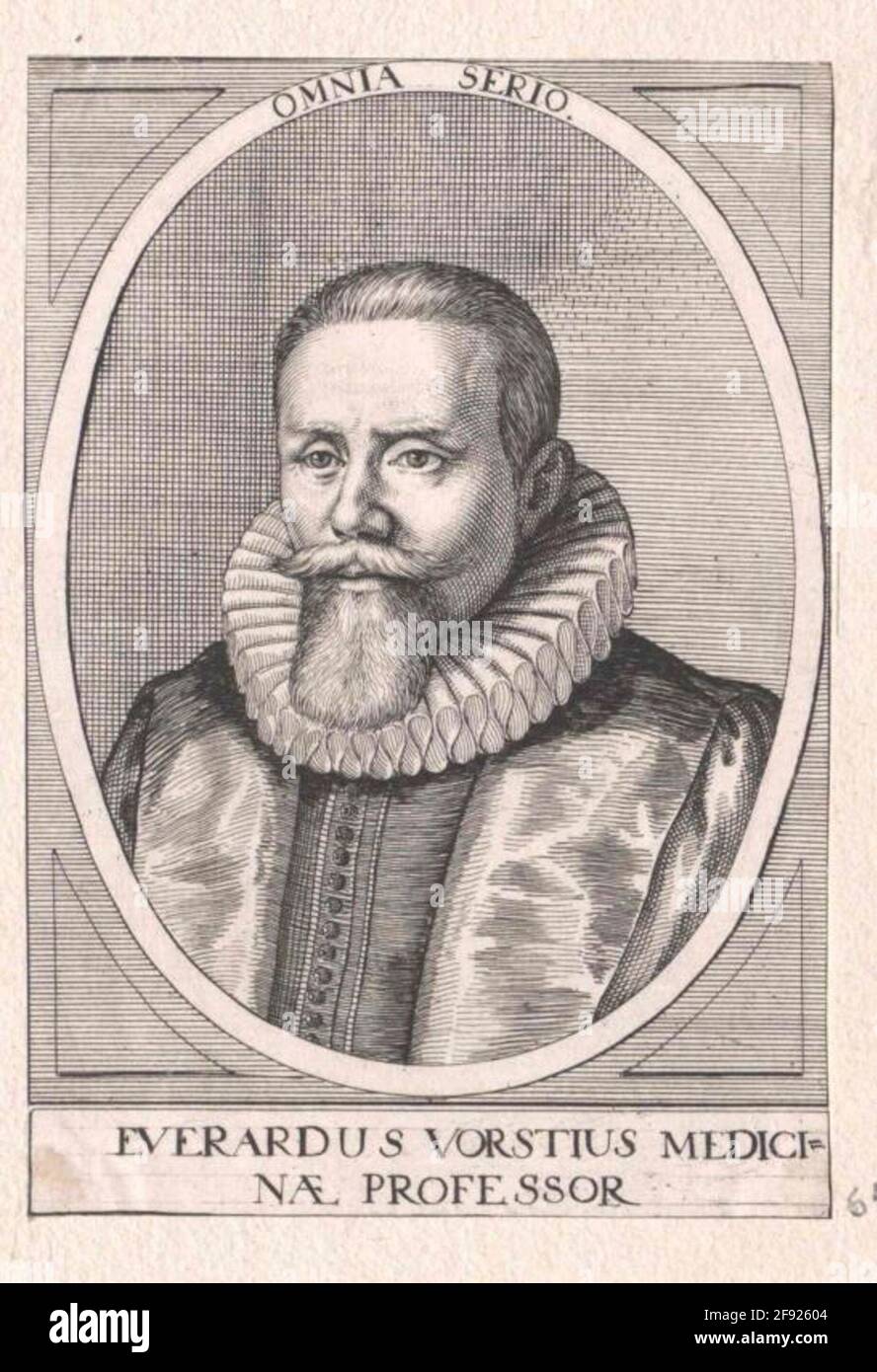 Vorstius Ælius Everard 1626/1700 Stock Photo - Alamy