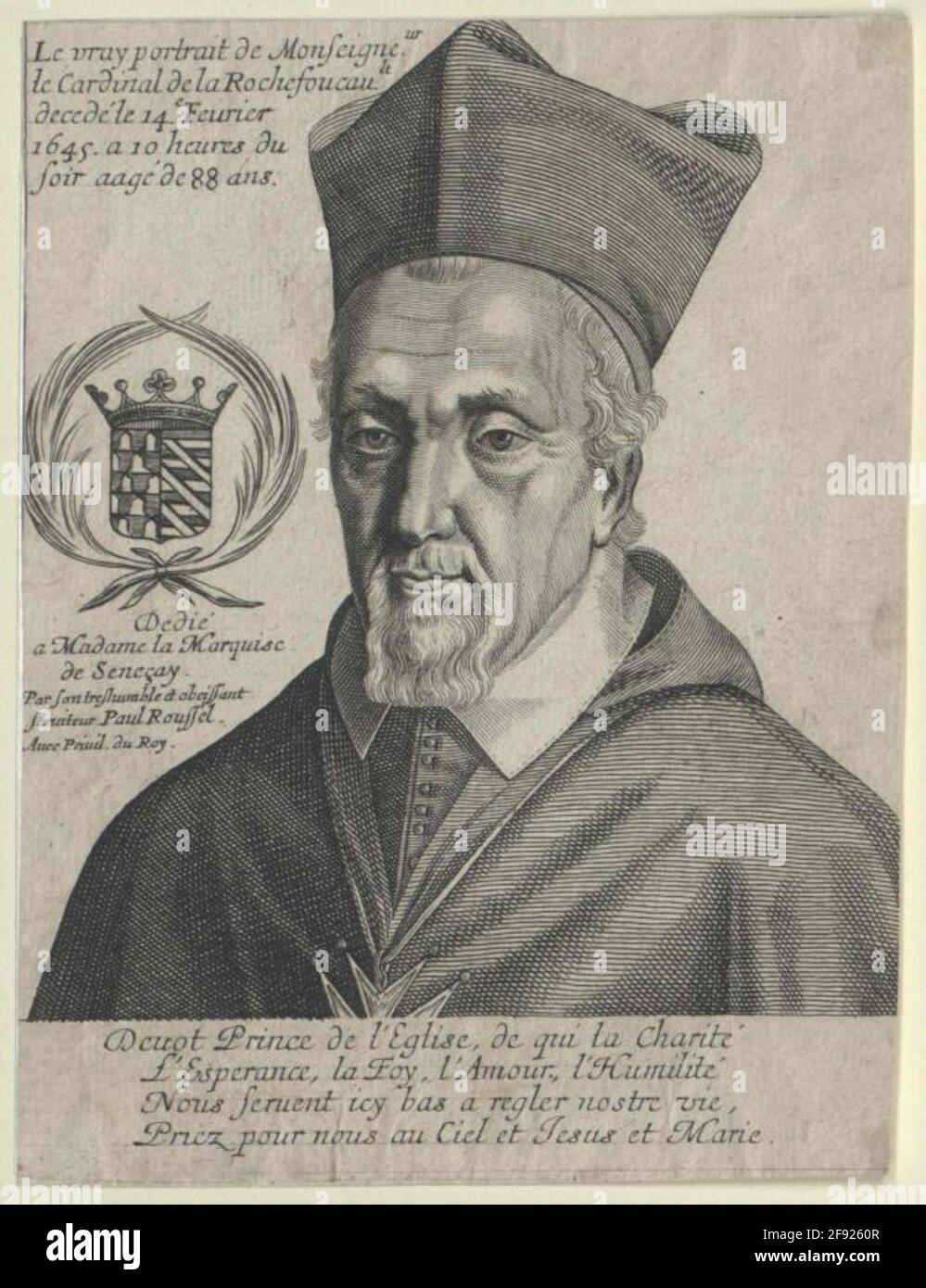 François De La Rochefoucauld High Resolution Stock Photography and ...