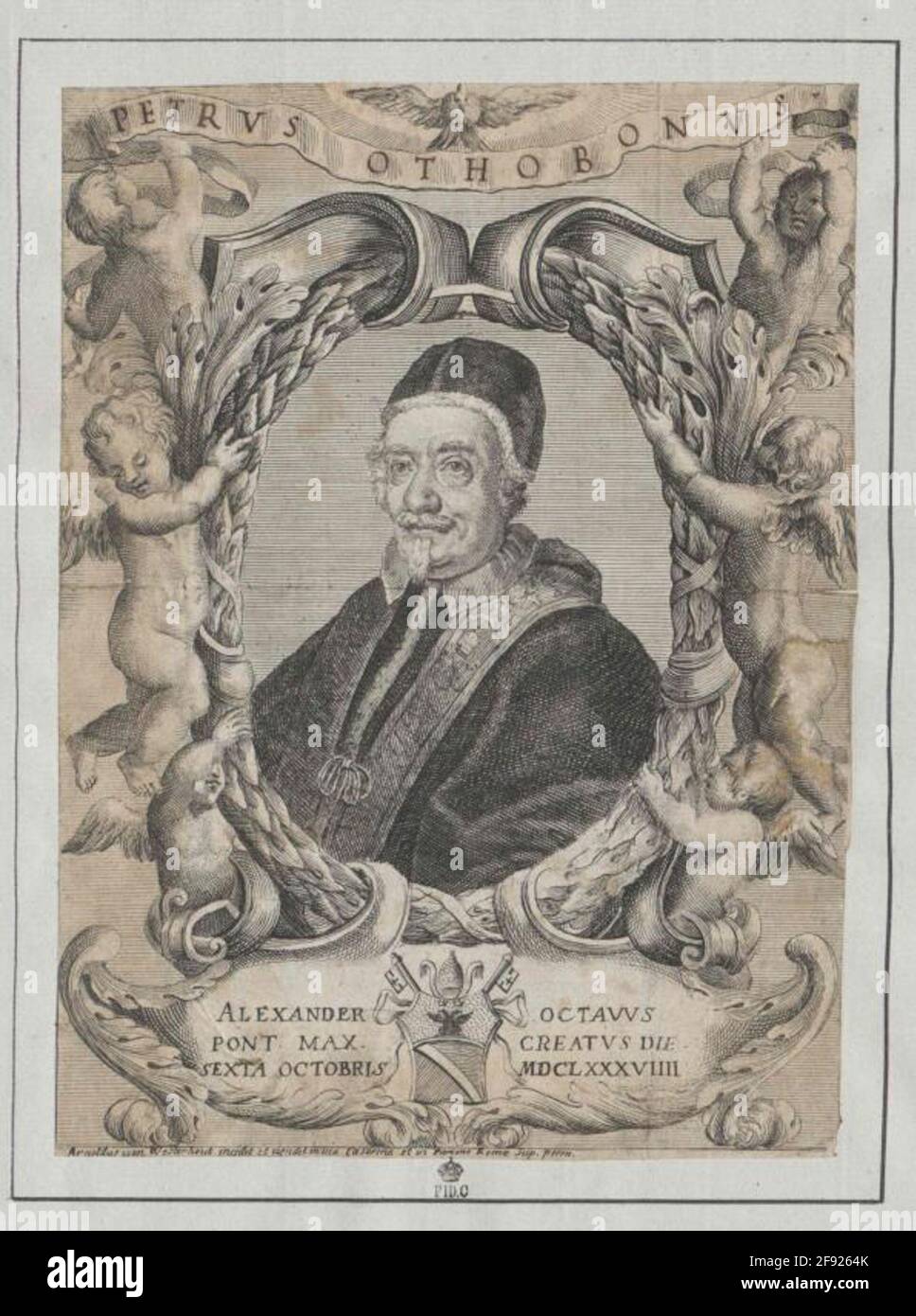 Alexander VIII., papa Stock Photo - Alamy