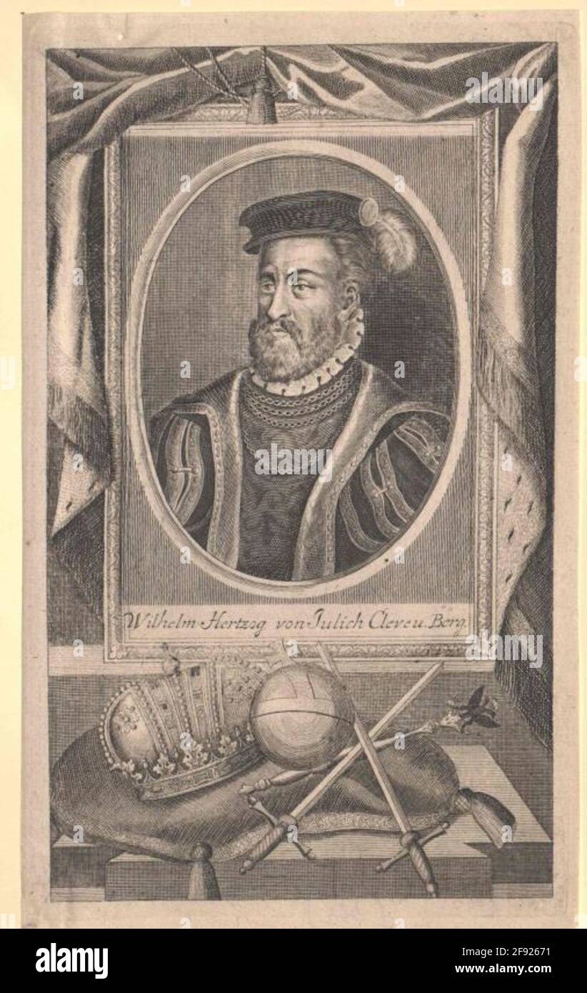 Wilhelm, Duke of Jülich-Kleve-Berg Stock Photo - Alamy