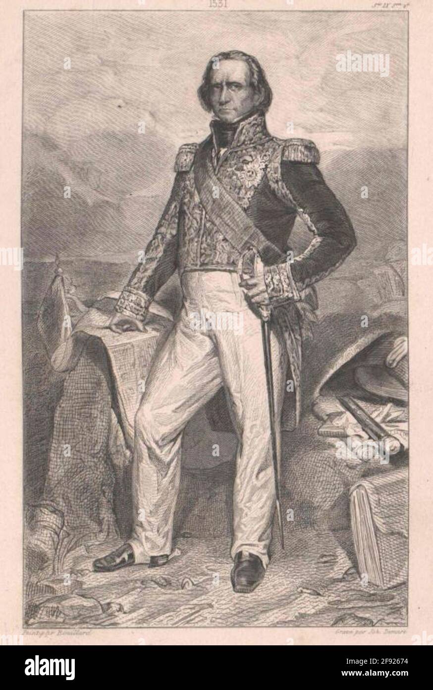 Soult, Duc de Dalmatia, Nicolas Jean de Dieu Stock Photo - Alamy
