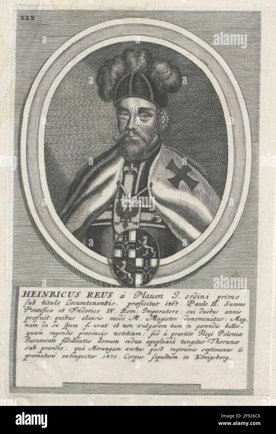 Heinrich Reuss of Plauen Stock Photo - Alamy