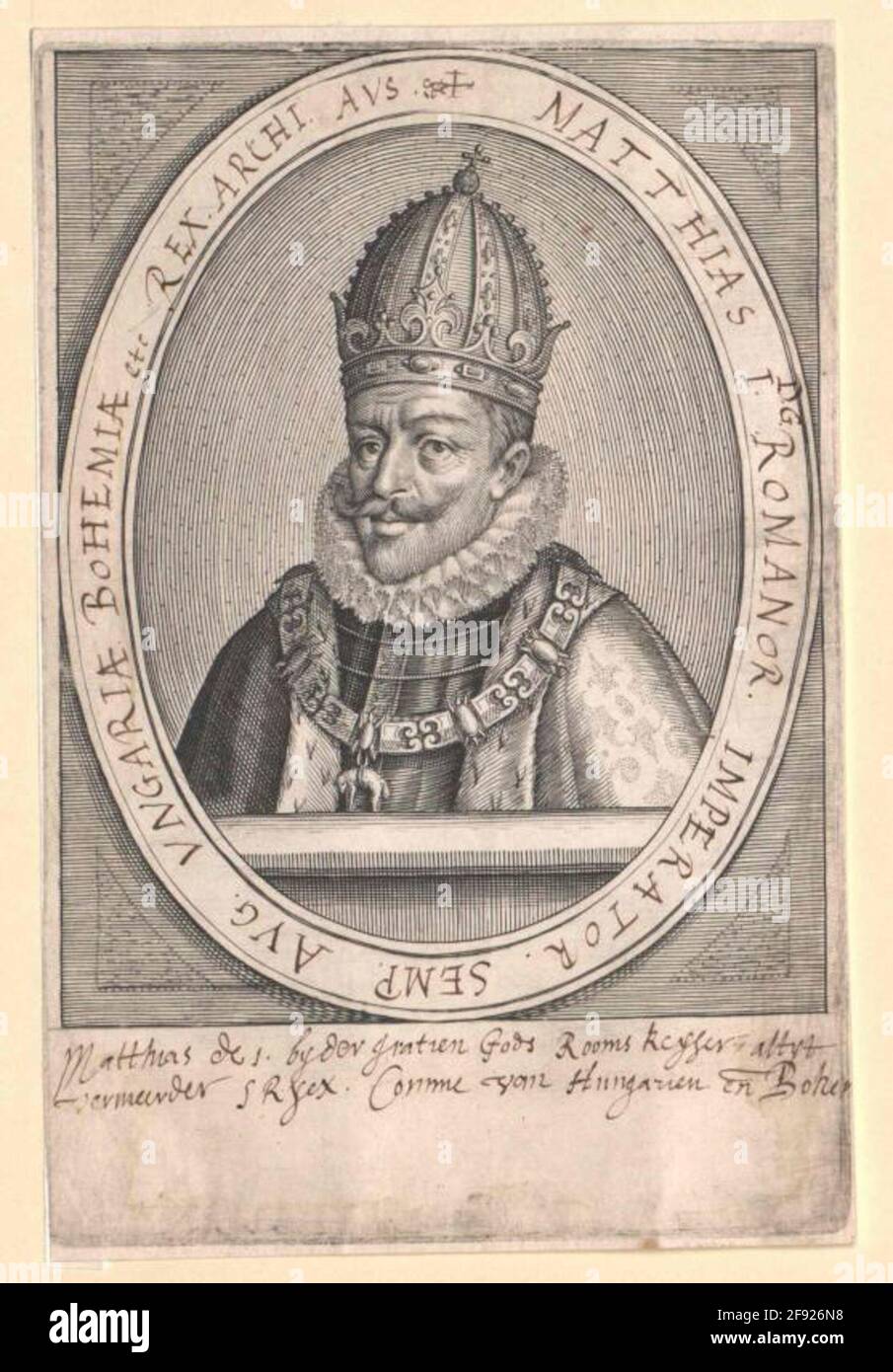 Matthias I., Roman-German Kaiser Stock Photo - Alamy