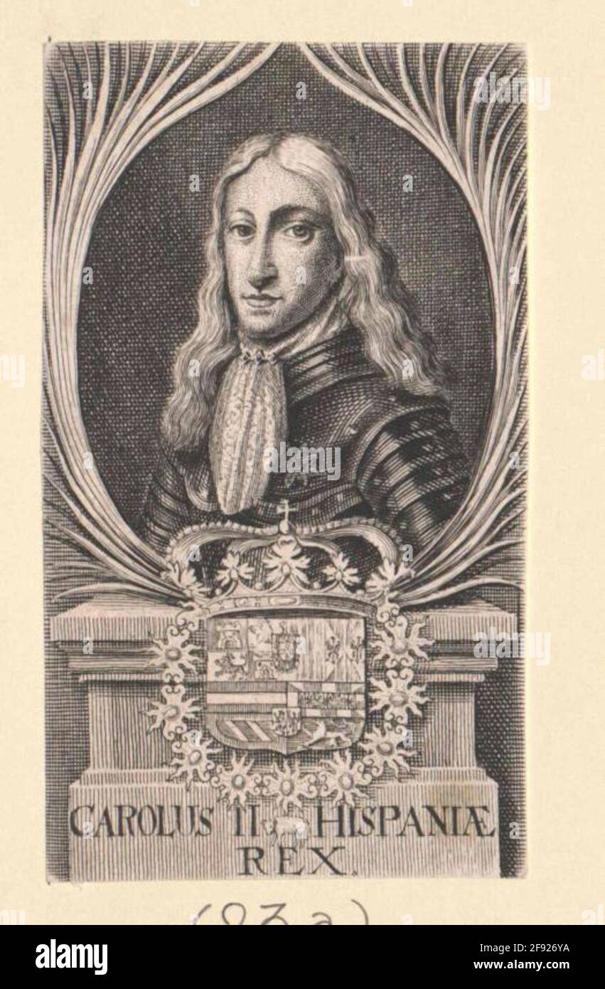 Karl II., King of Spain 1665/1750 Stock Photo - Alamy