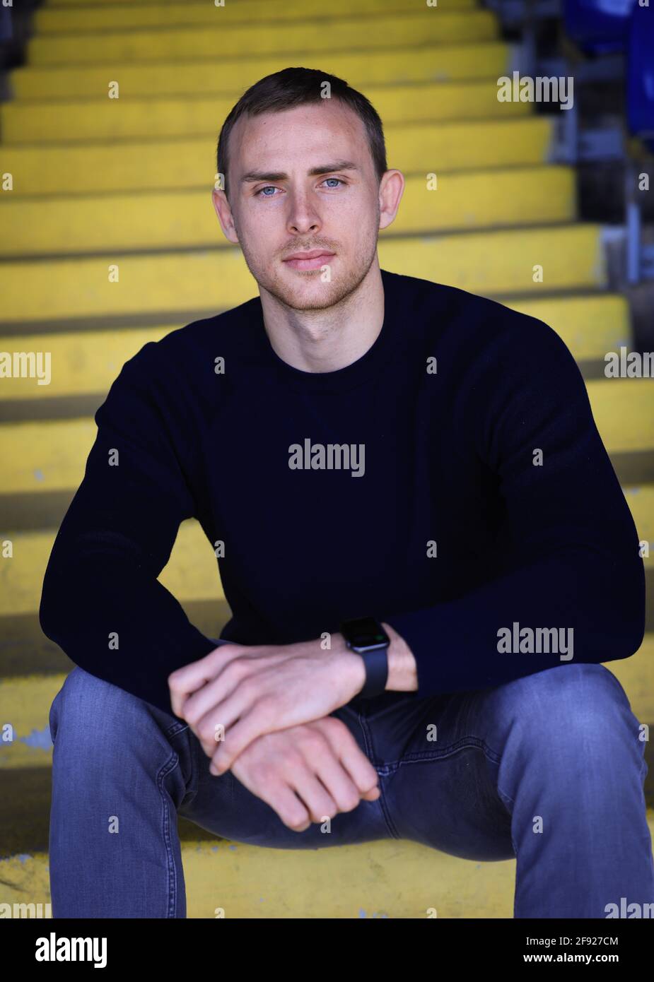 Hamburg, Germany. 15th Apr, 2021. Jadrian Clark, quarterback Hamburg ...