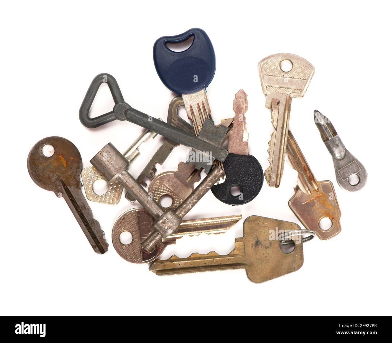 Different house keys isolated on hi-res stock photography and images ...