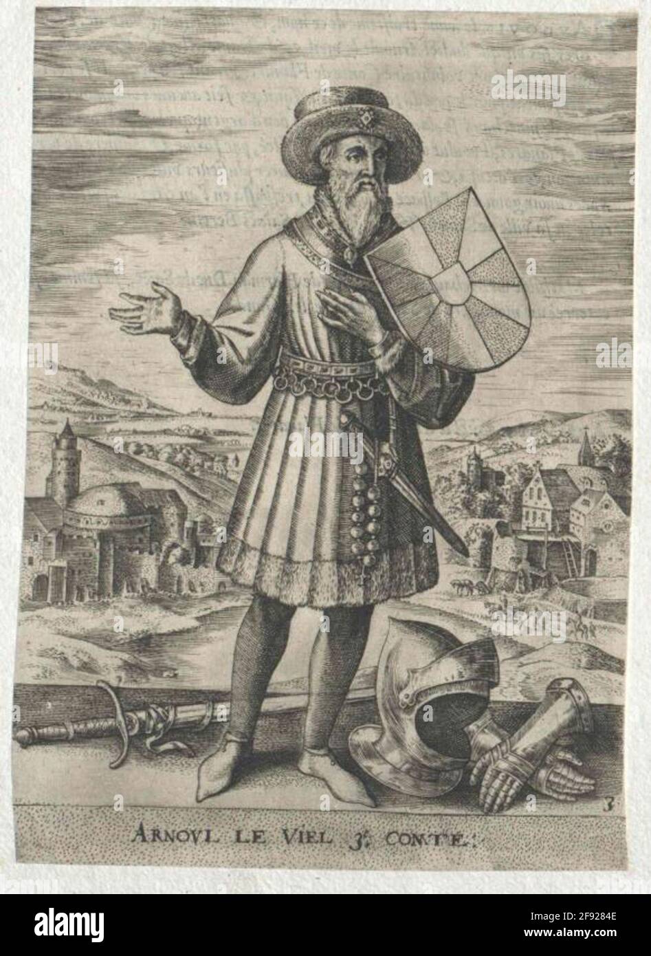 Arnulf I, Count of Flanders Stock Photo - Alamy