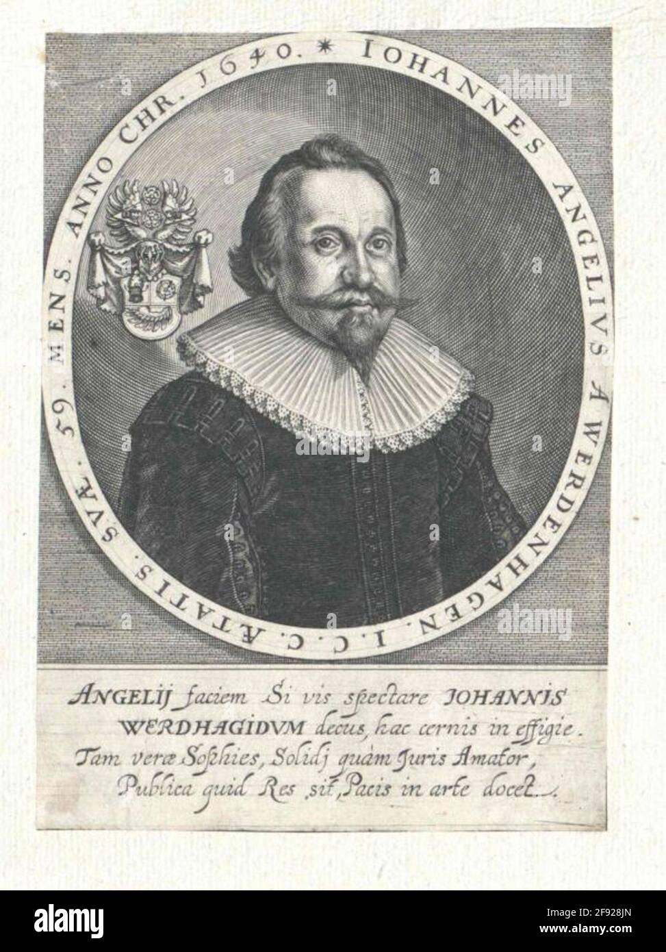 Hagen, Johann Angelius of Stecher: Furck, Sebastian Stock Photo - Alamy