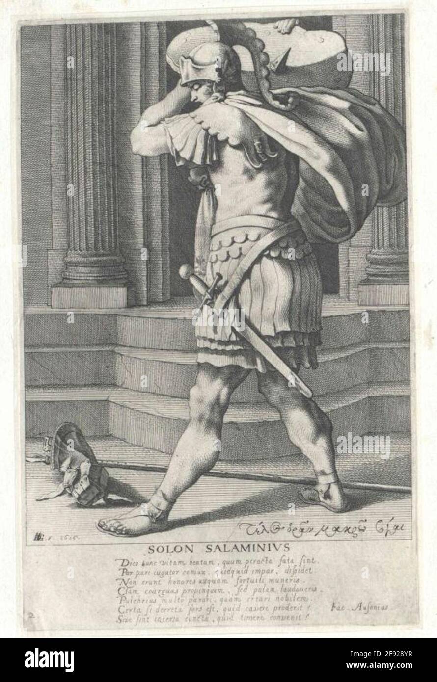 Solon, greek statesman and lawmaker hi-res stock photography and images ...