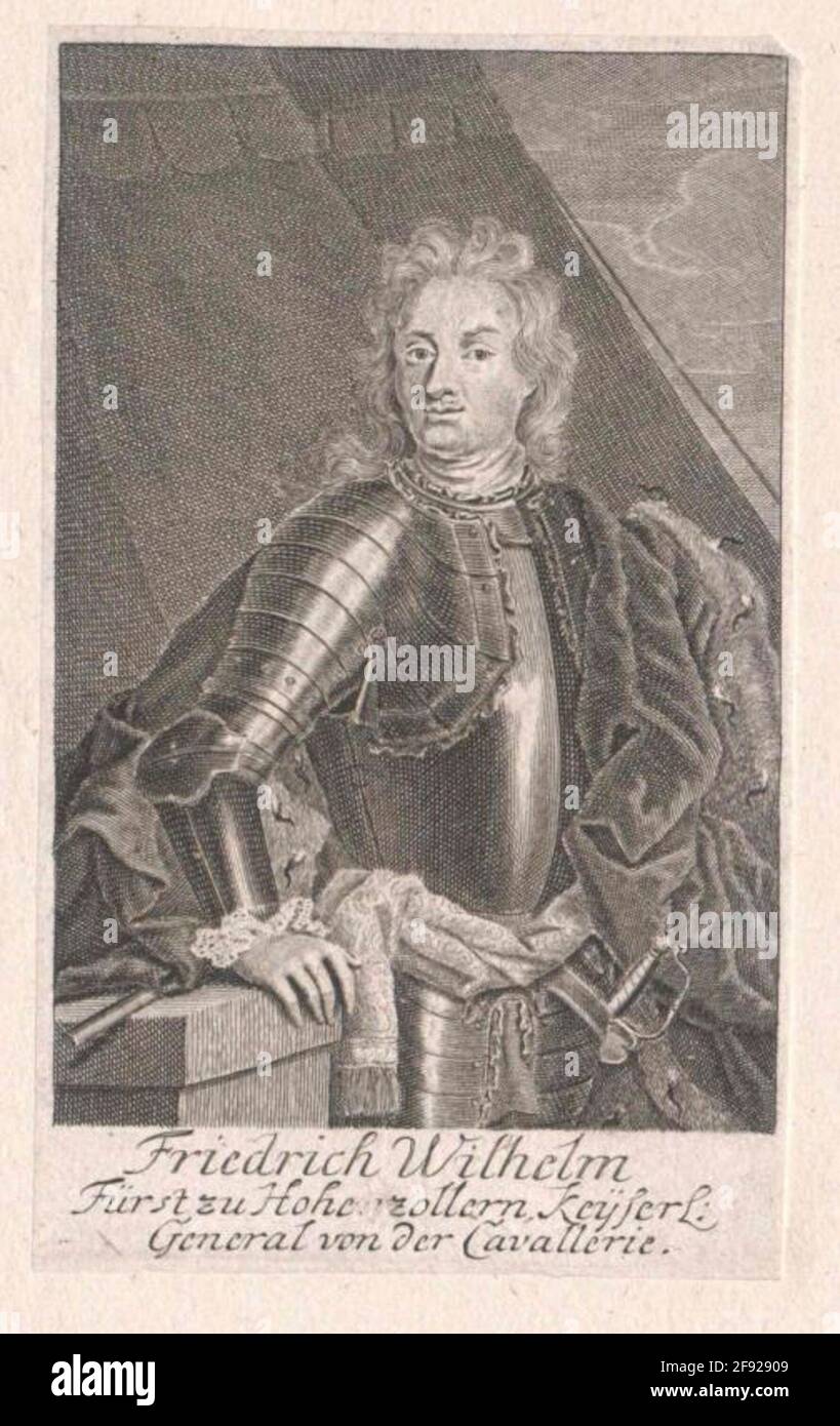 Hohenzollern-Hechingen, Friedrich Wilhelm Graf von Stock Photo - Alamy