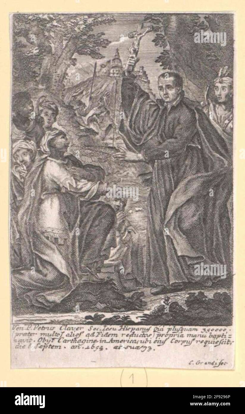 Peter Claver, saint Stock Photo - Alamy