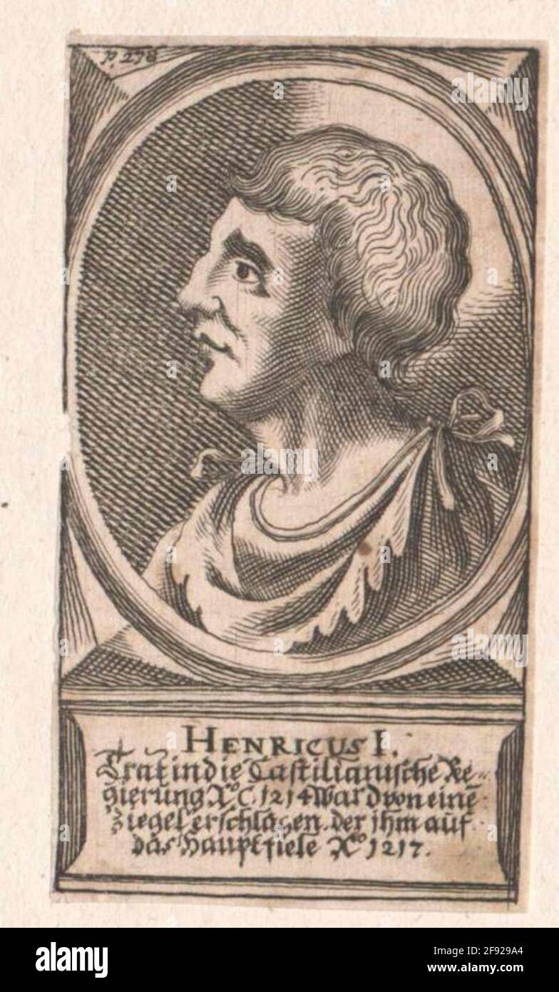 Heinrich I, King of Castile Stock Photo - Alamy