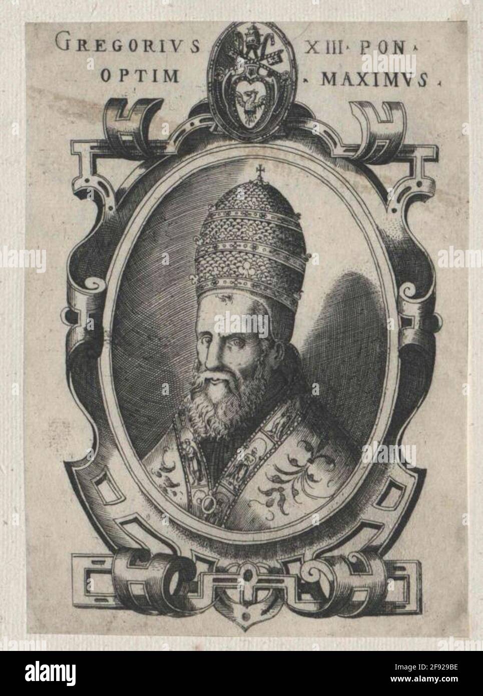 Gregor XIII., papa Stock Photo - Alamy