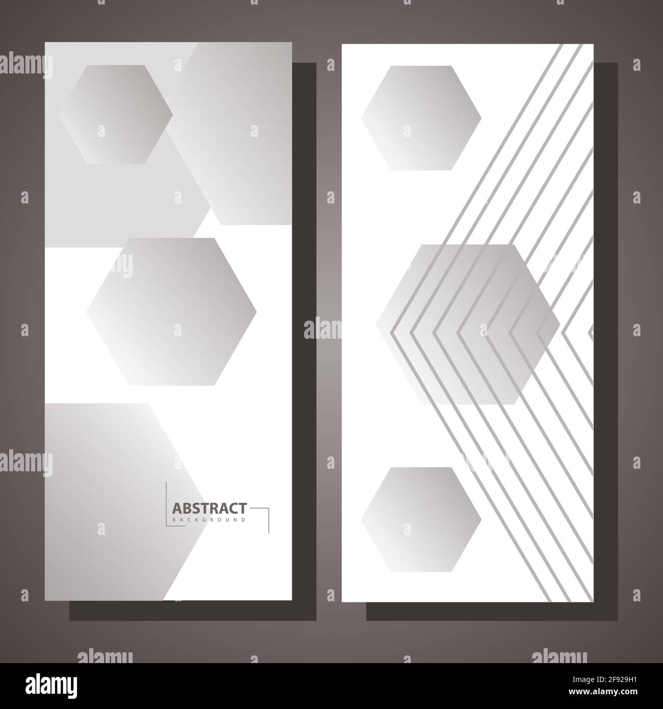 gray background with two templates icons Stock Vector Image & Art - Alamy