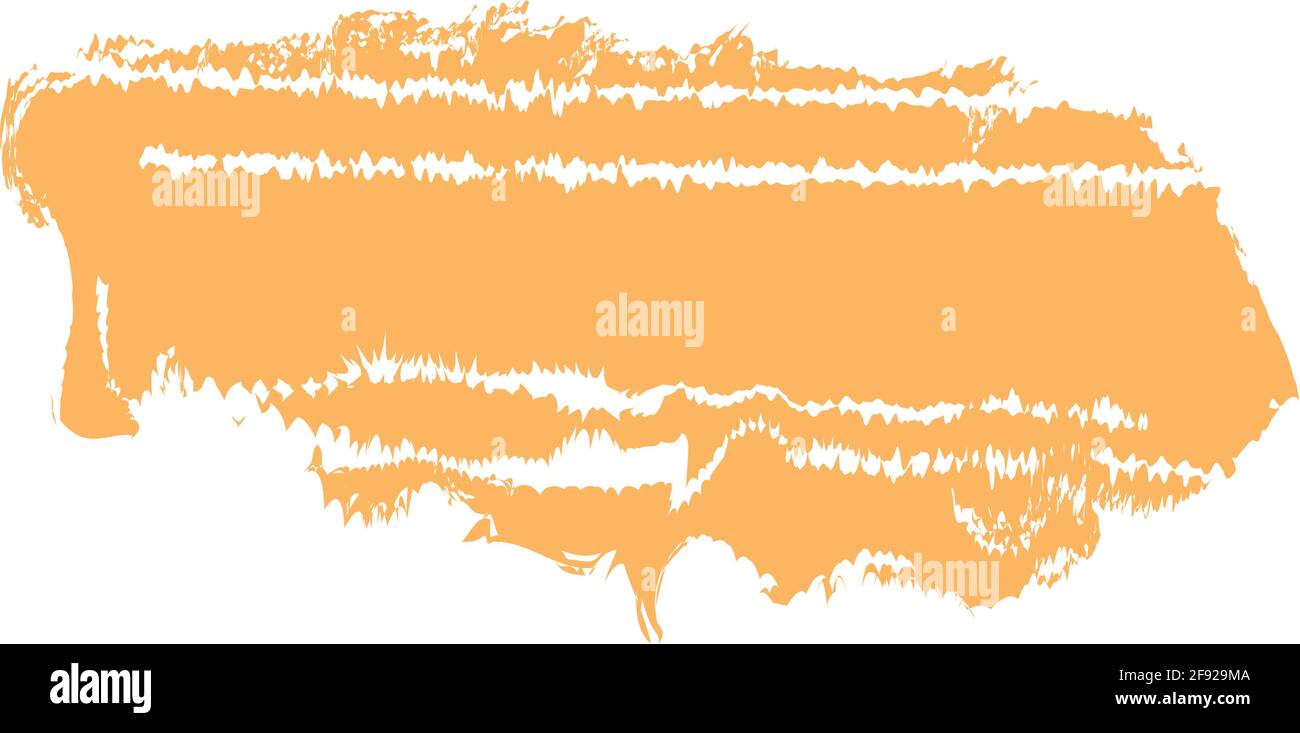 orange stain brush paint icon Stock Vector Image & Art - Alamy