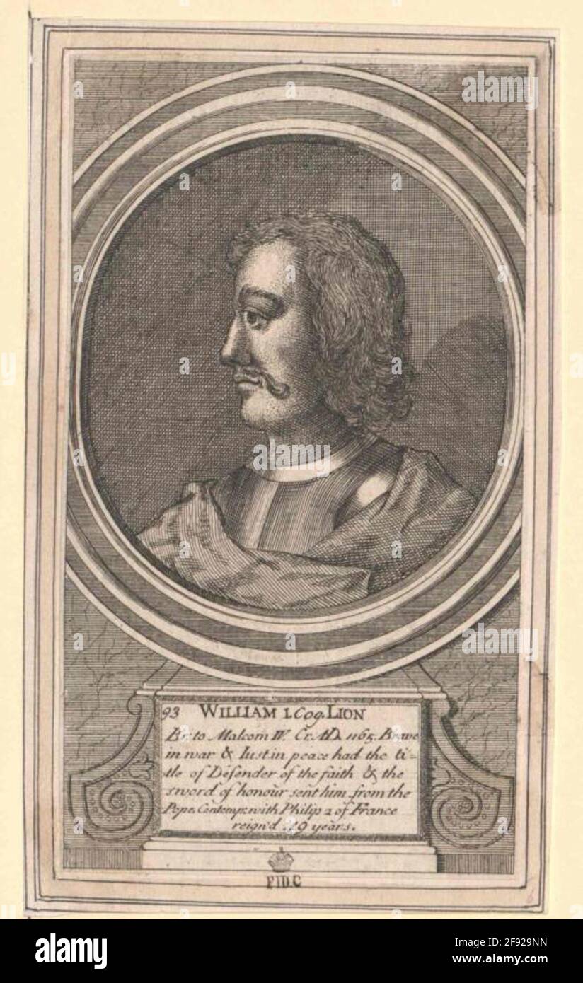 Wilhelm I, King of Scotland Stock Photo - Alamy