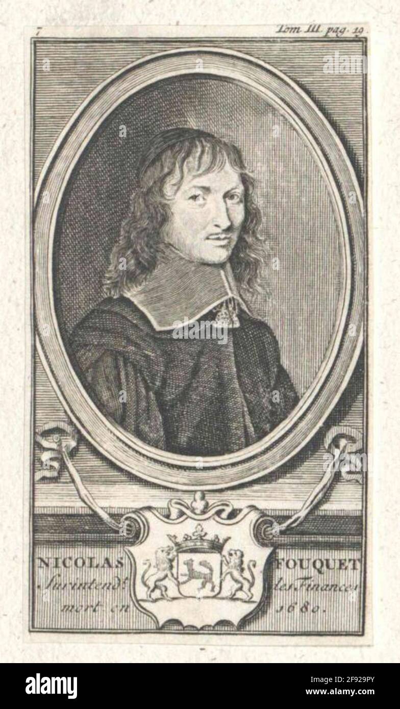 Fouquet, Nicolas 1680/1800 Stock Photo - Alamy