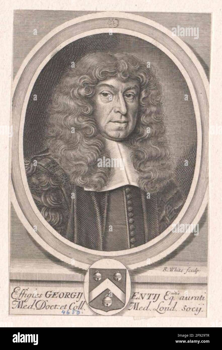 Ent, Sir George Stecher: White, Robert (1645) Dating: 1660/1689 Stock ...