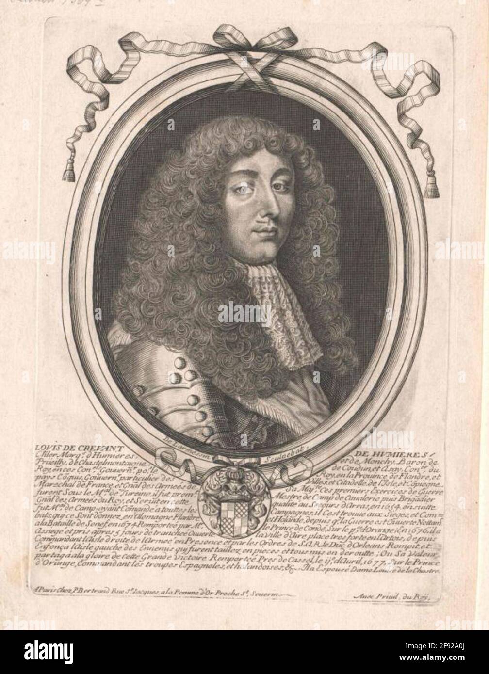 Clever, duke of humières, Louis de Stock Photo - Alamy