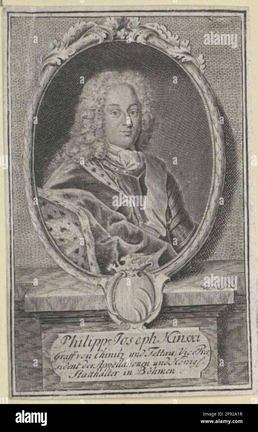 Kinsky , Philipp Joseph Graf Stock Photo - Alamy