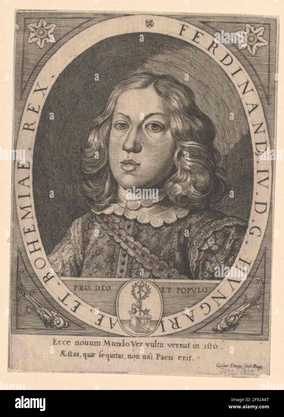 Ferdinand IV., Roman king Stock Photo - Alamy