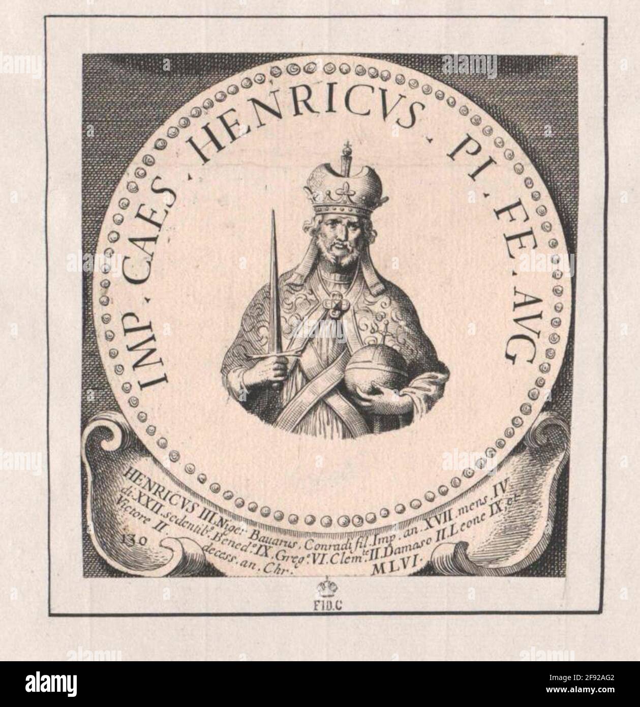 Heinrich III., Roman-German Kaiser Stock Photo - Alamy