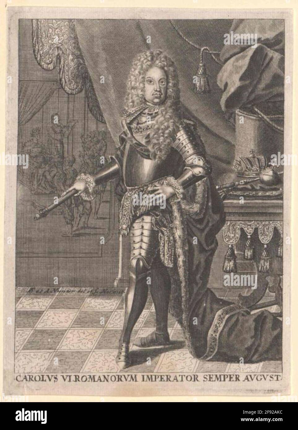 Karl VI., Roman-German Kaiser Stock Photo - Alamy