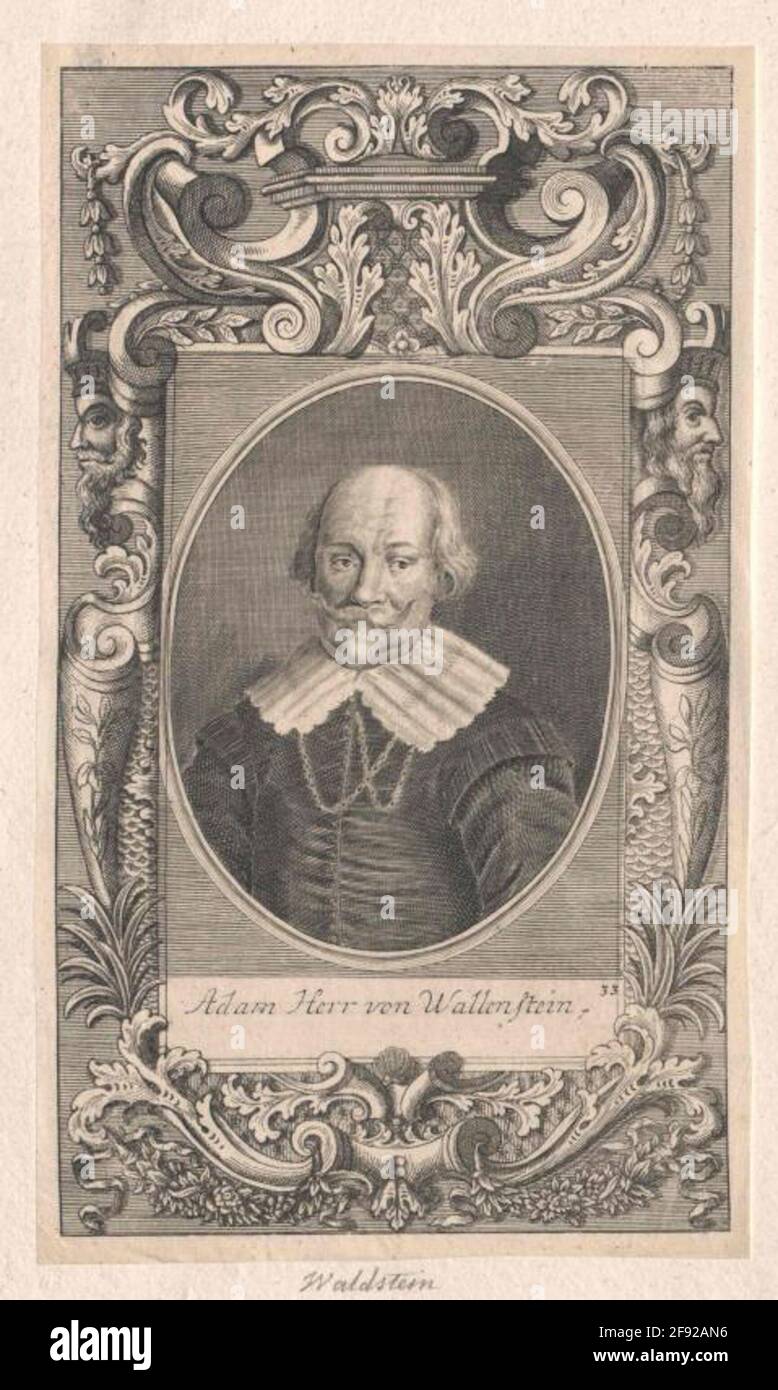 Waldstein, Adam Graf von Stock Photo - Alamy