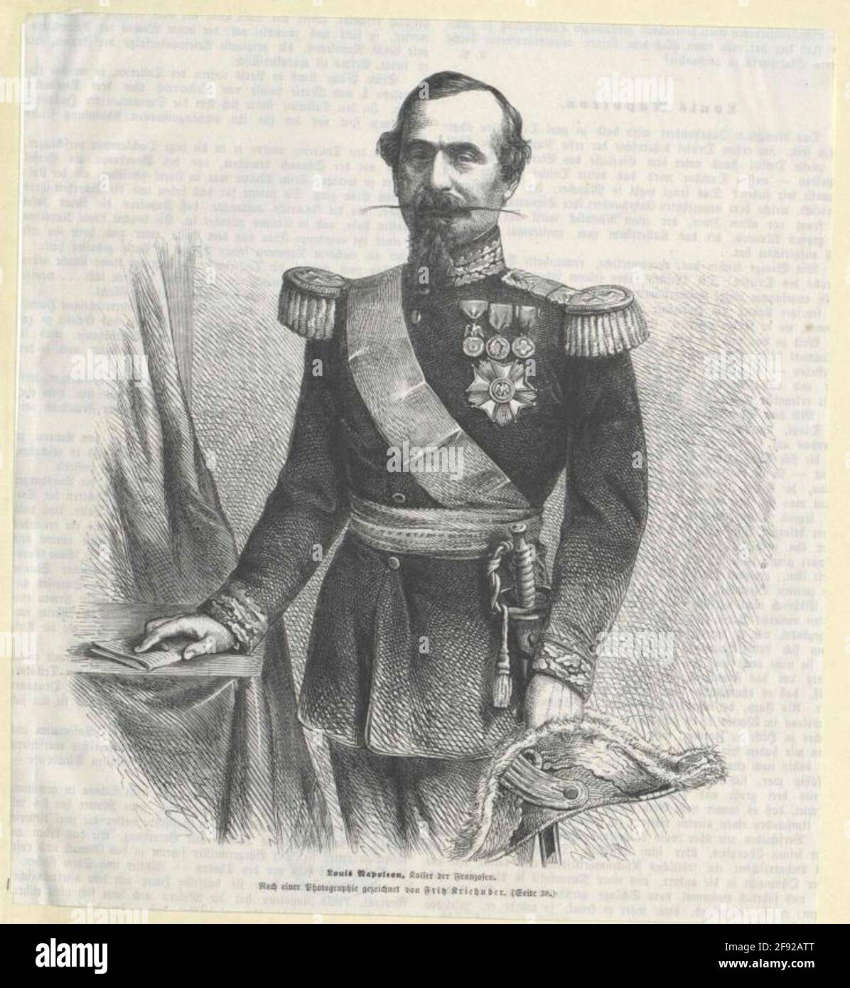 Napoleon III. Emperor of the French Stock Photo - Alamy
