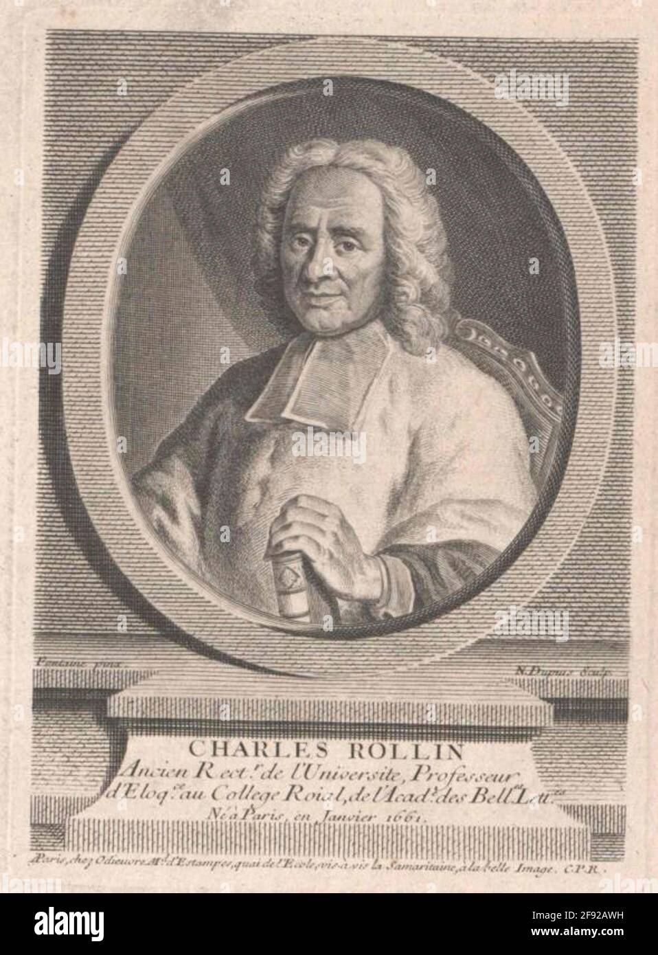 Rollin, Charles Stock Photo - Alamy