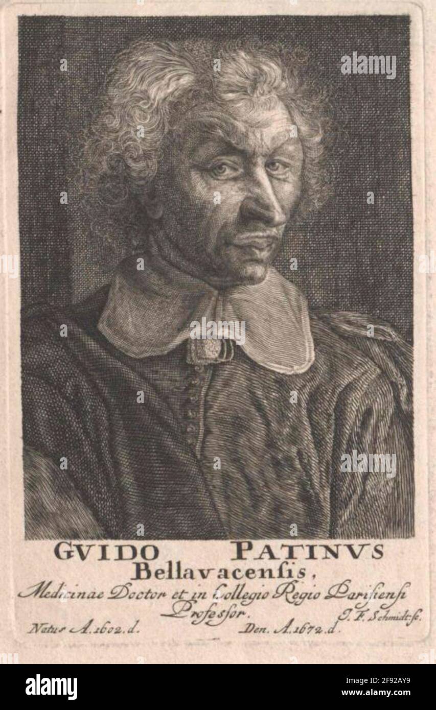 Patin, Guy Stecher: Schmidt, Johann Friedrich Stock Photo - Alamy