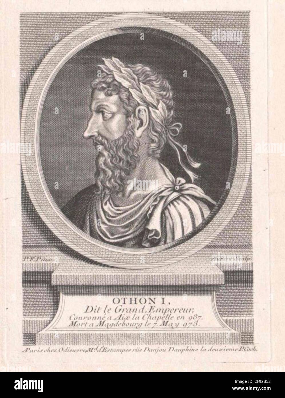 Otto I, the big emperor Stock Photo - Alamy