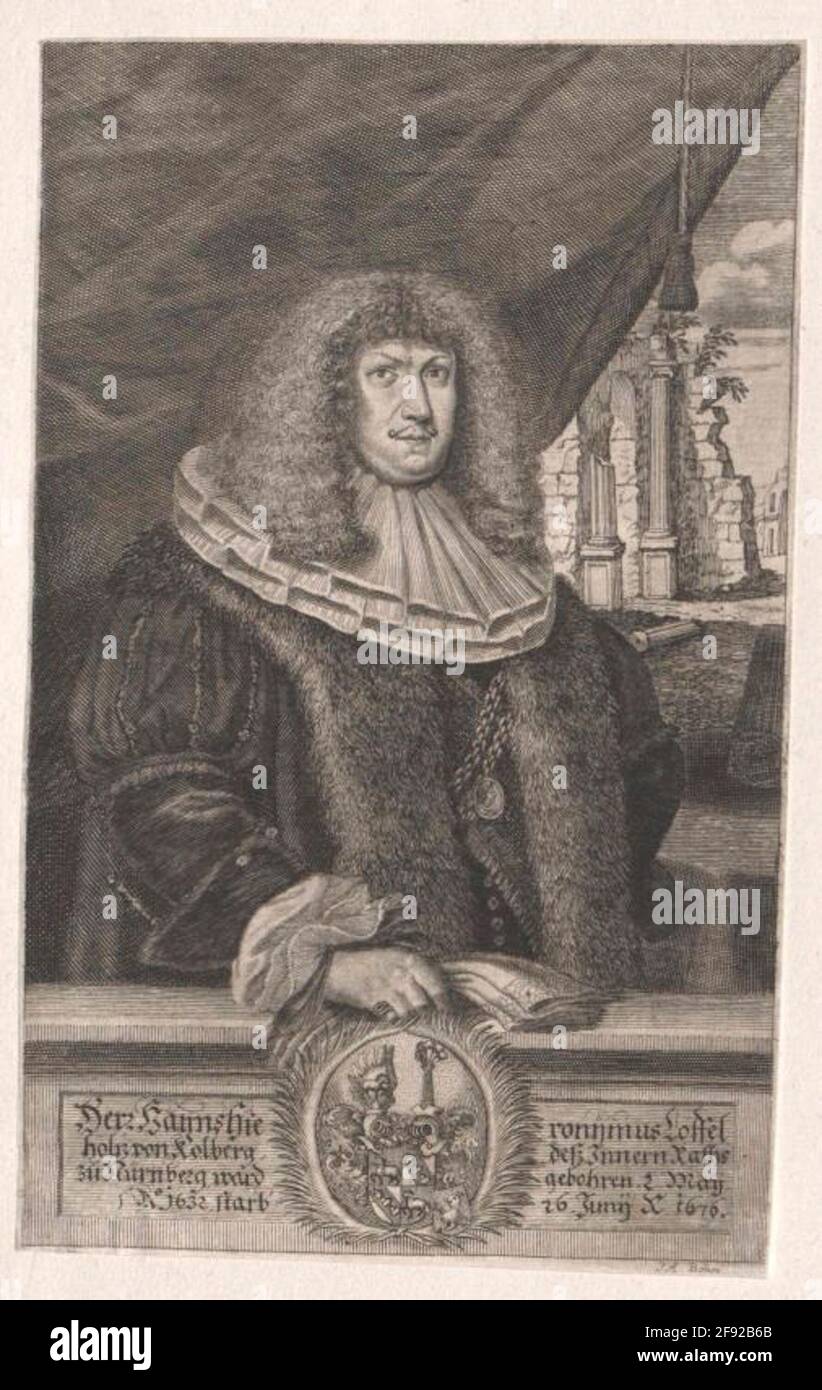 Spoonwood of Colberg, Johann Hieronymus Stock Photo - Alamy