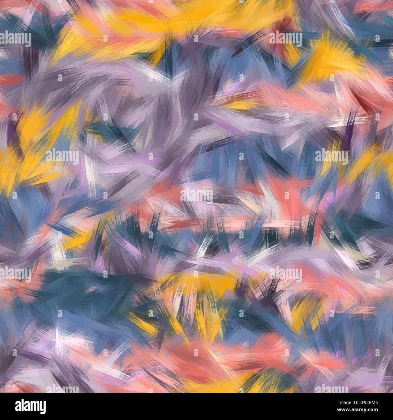 Seamless faux digital paint stroke pattern print Stock Photo - Alamy