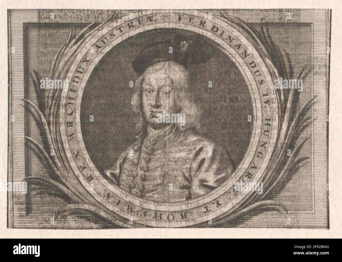 Ferdinand IV., Roman king Stock Photo - Alamy