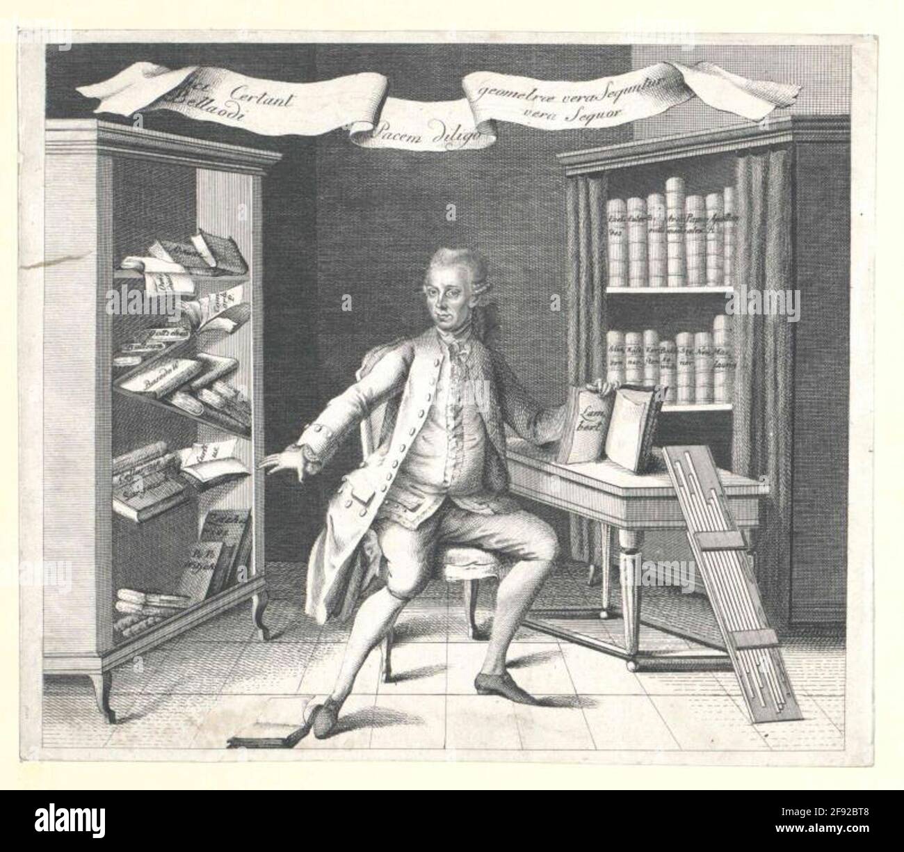 Lambert, Johann Heinrich Stock Photo - Alamy