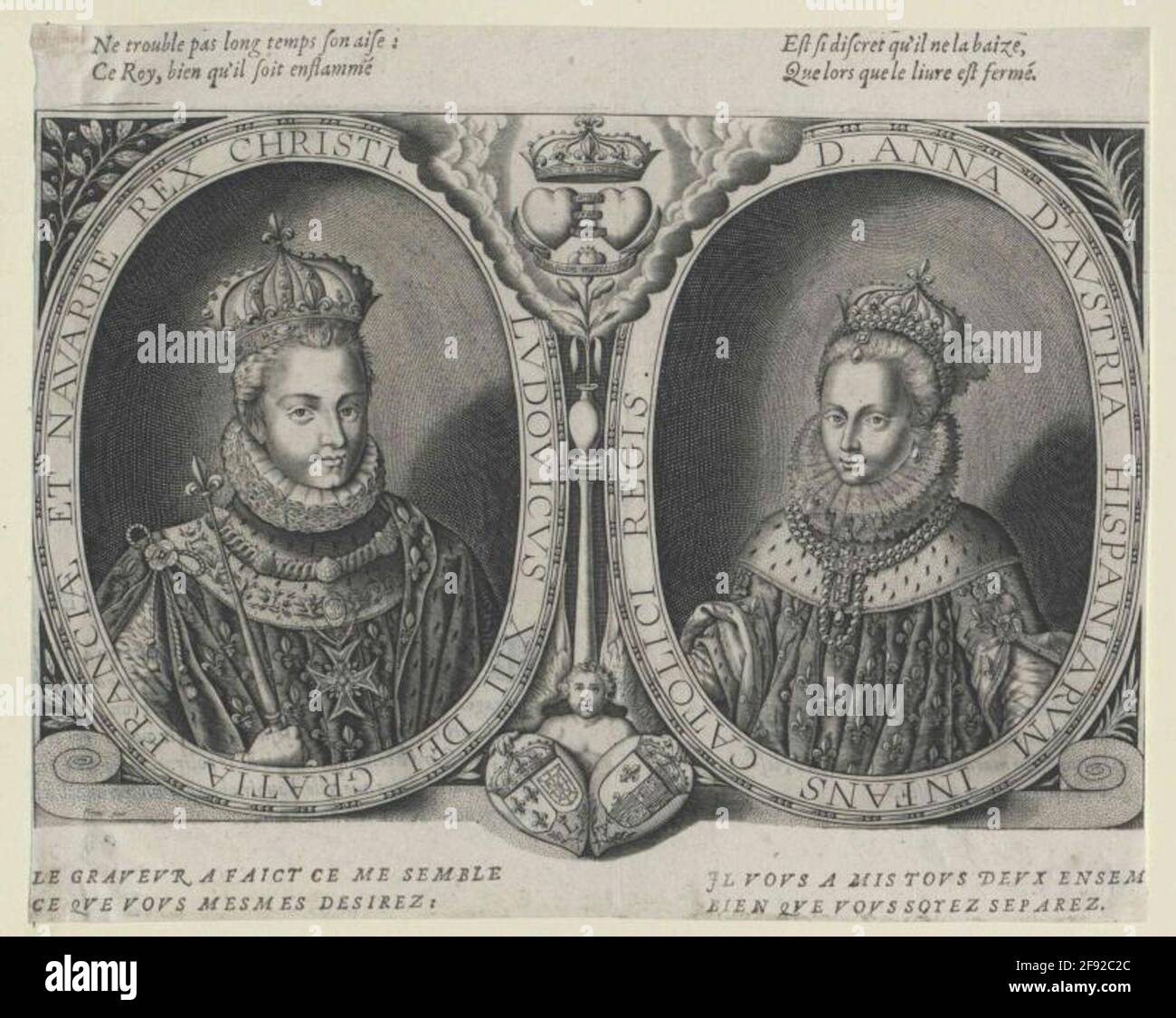 Ludwig XIII., King of France Stock Photo - Alamy