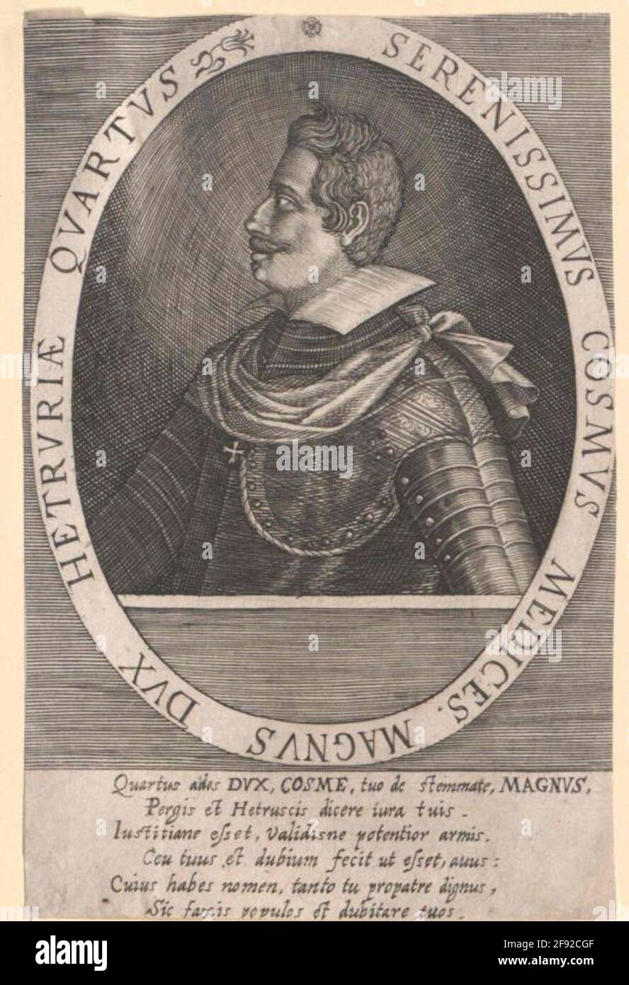 Cosimo II. De 'Medici, Grand Duke of Tuscany Stock Photo - Alamy