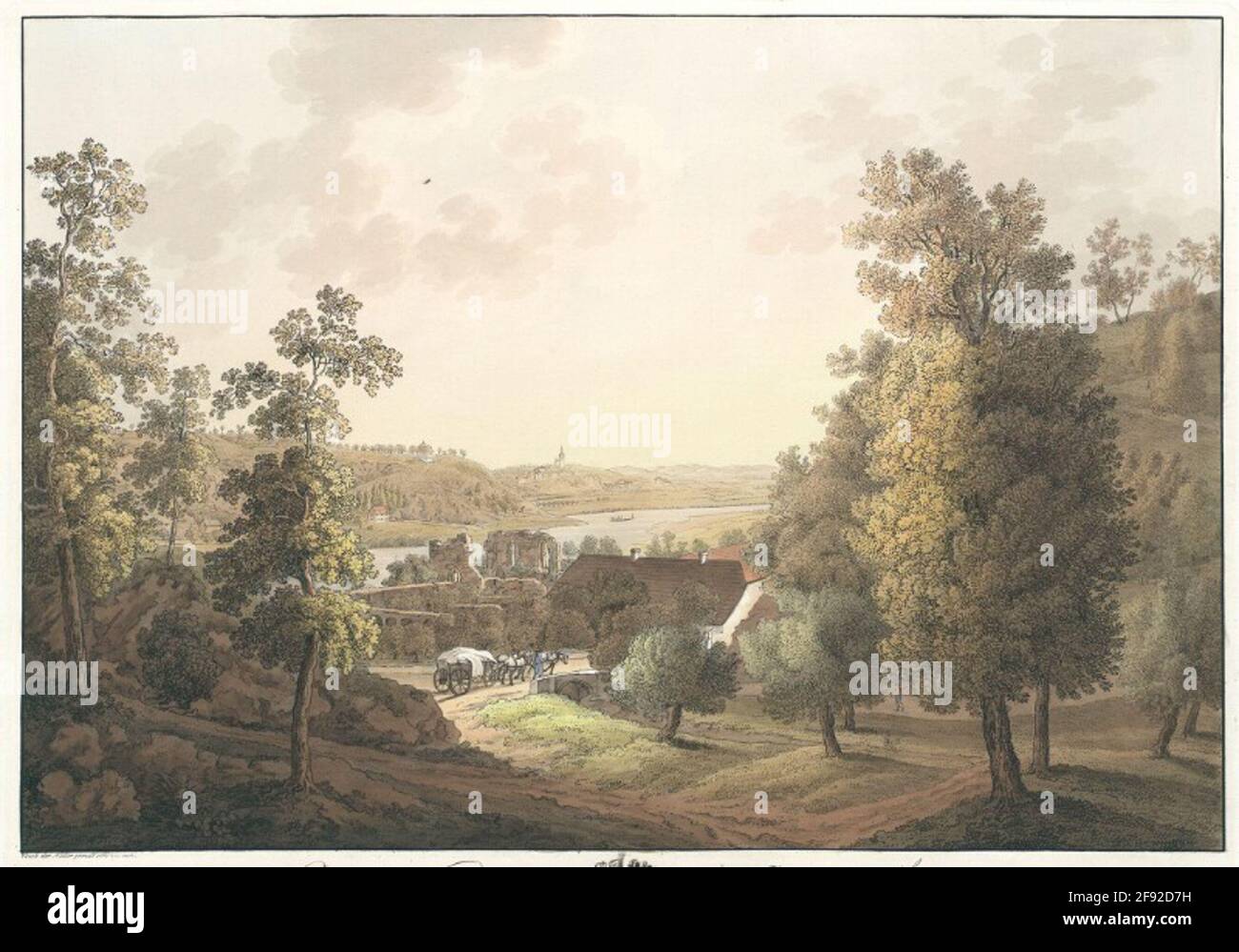 Ruin of the nunning monastery to salvation. Cross Bey Meissen ...