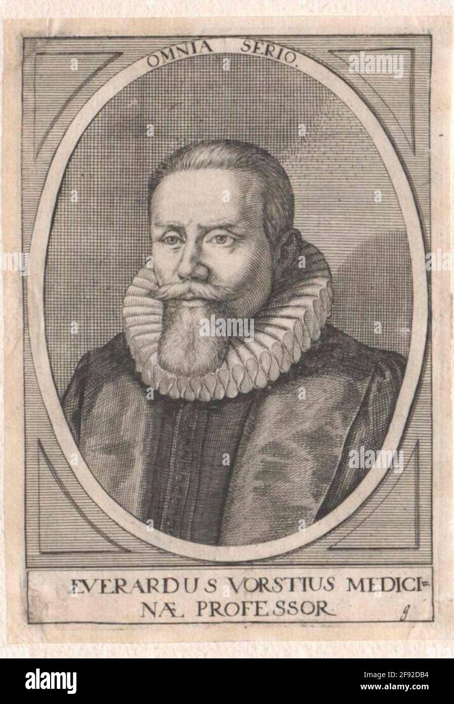 Vorstius Ælius Everard 1626/1700 Stock Photo - Alamy