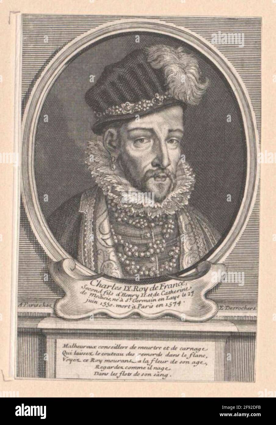 Karl Ix., King of France Stock Photo - Alamy