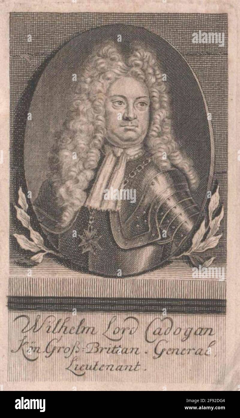 Cadogan, 1st Earl Cadogan, William Stecher: Bernigeroth, Martin Stock ...