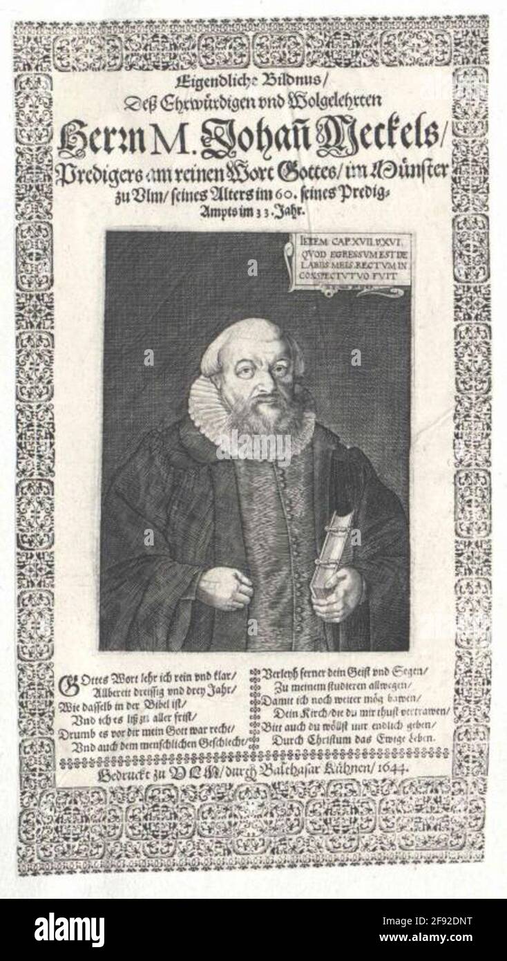 Johann meckel hi-res stock photography and images - Alamy