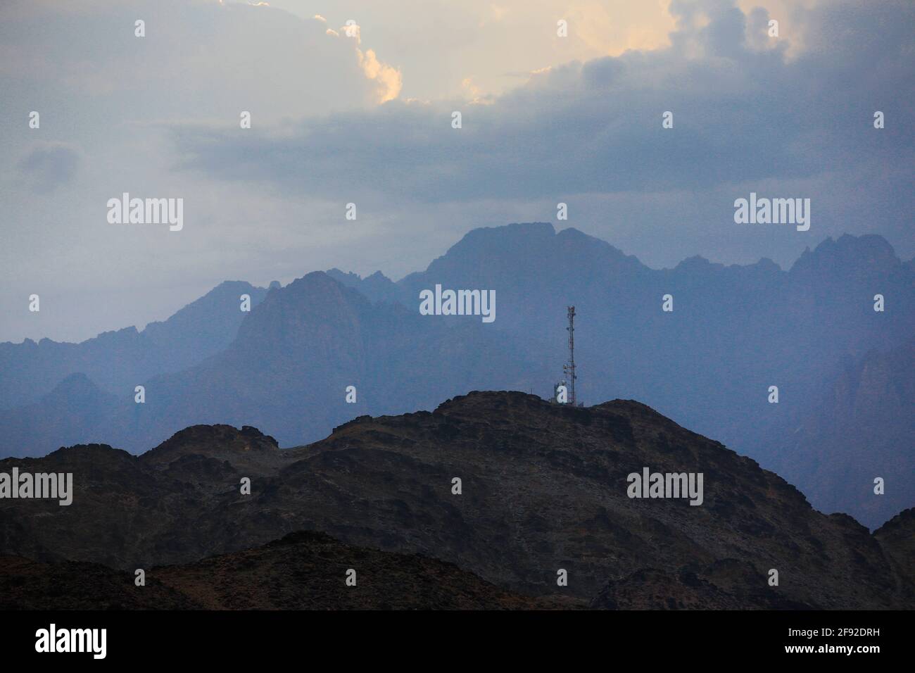 Al Hada Mountains landscapes near Taif, Western Saudi Arabia Stock ...