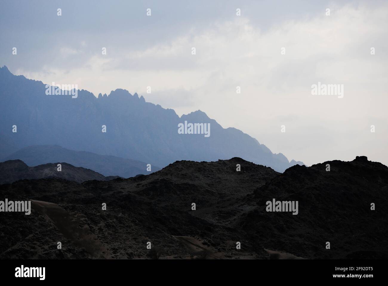 Al Hada Mountains landscapes near Taif, Western Saudi Arabia Stock ...