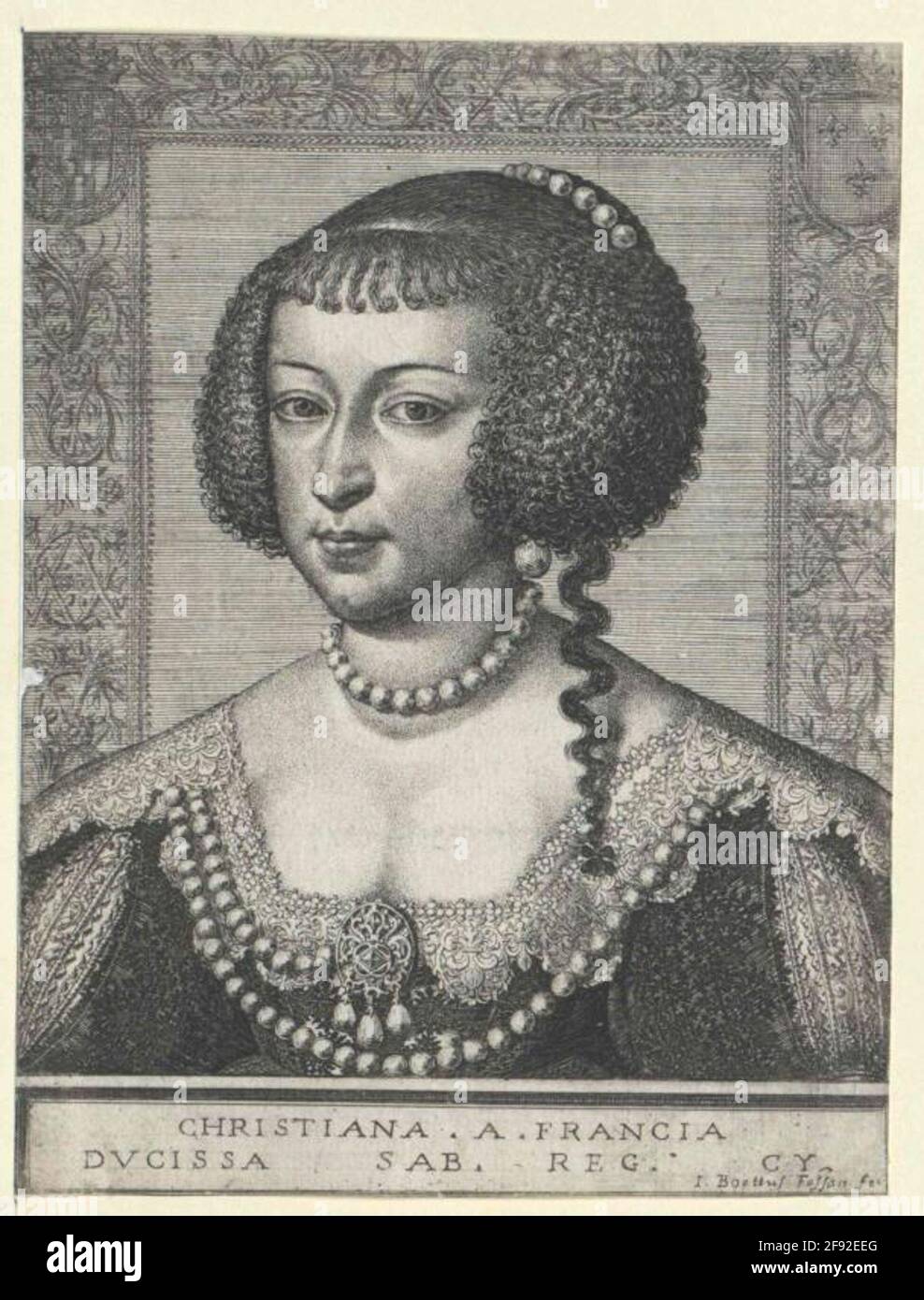 Christine, Princess of France Stock Photo - Alamy