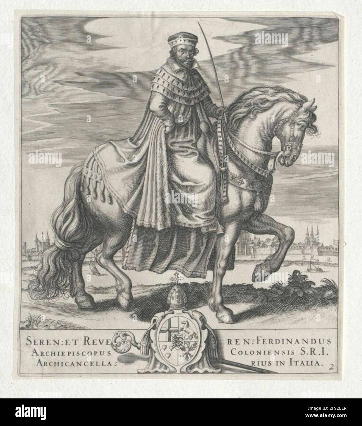 Ferdinand, Duke of Bavaria Elector of Cologne Stecher: Furck, Sebastian ...