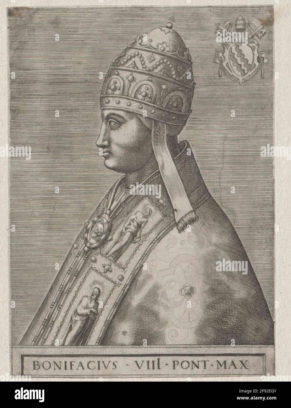 Pope boniface viii hi-res stock photography and images - Alamy