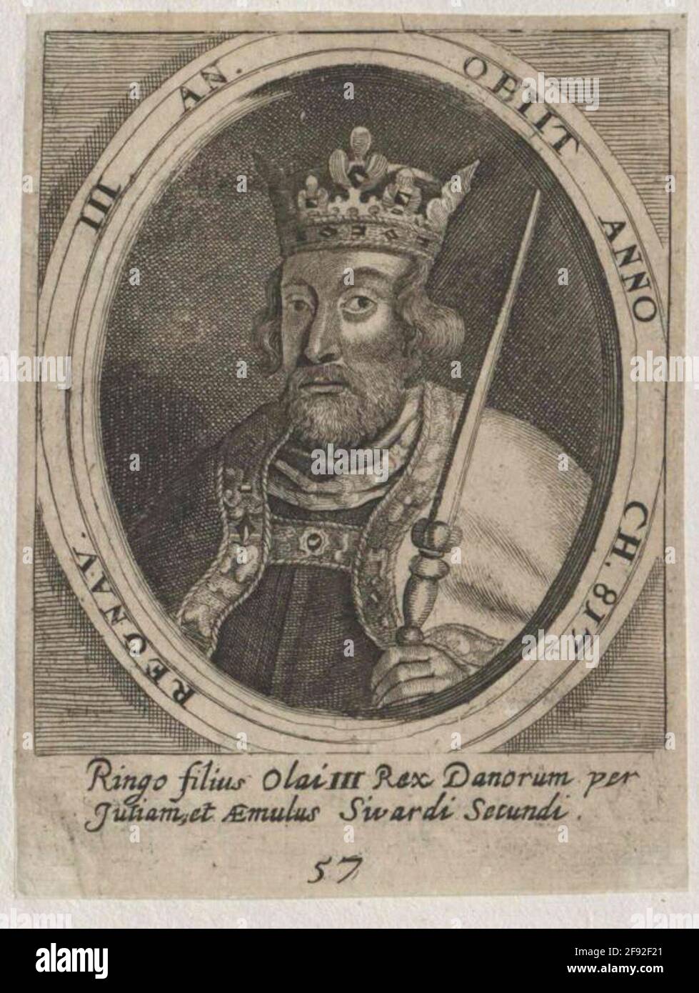 Ringo II., King of Denmark Stock Photo - Alamy