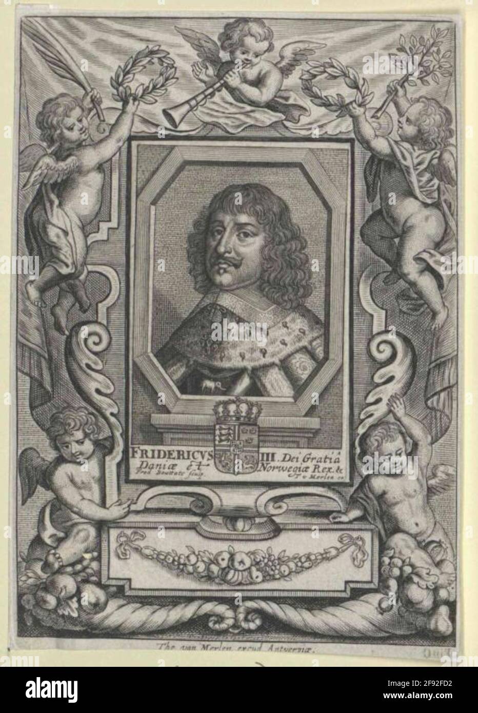 Frederick III., King of Denmark Stock Photo - Alamy